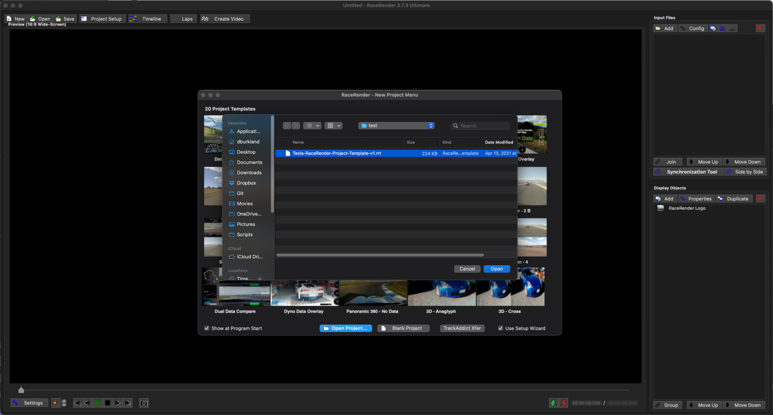 How to use RaceRender with Tesla Track Mode – DBurkland.com