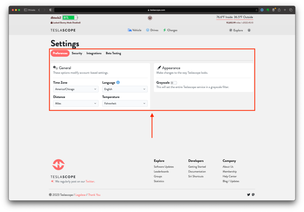 How to Setup & Configure Teslascope – DBurkland.com